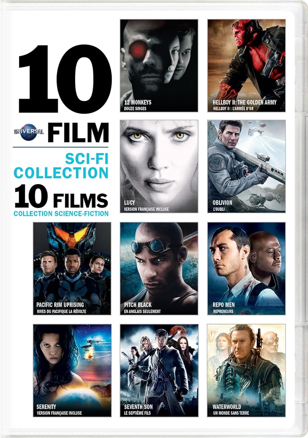 Universal 10-Film Sci-Fi Collection [DVD]: Amazon.ca: Bruce Willis, Ron ...