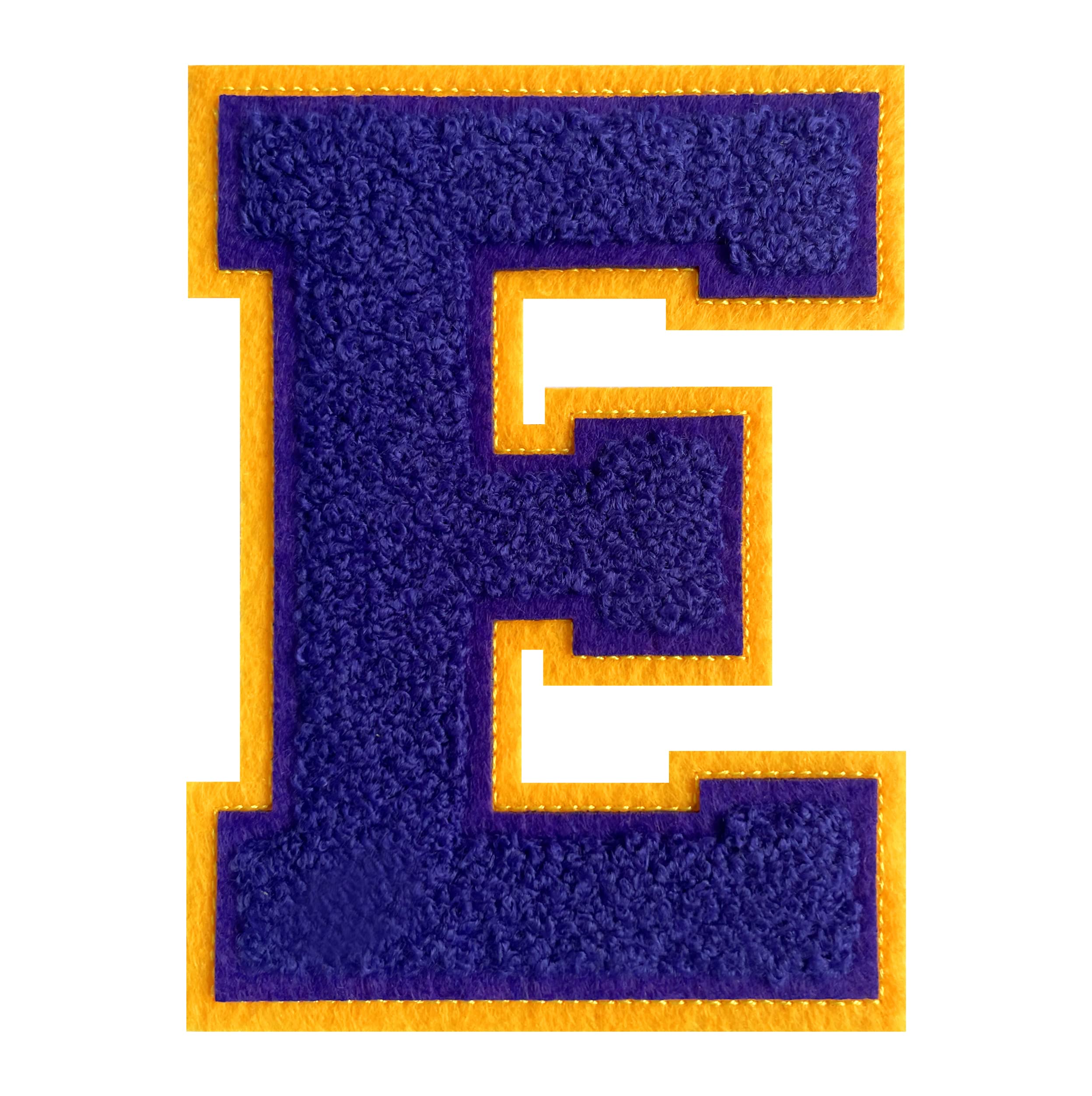 Amazon.com: Chenille Letter Patches Purple Varsity Letter Patches 4-1/2 ...