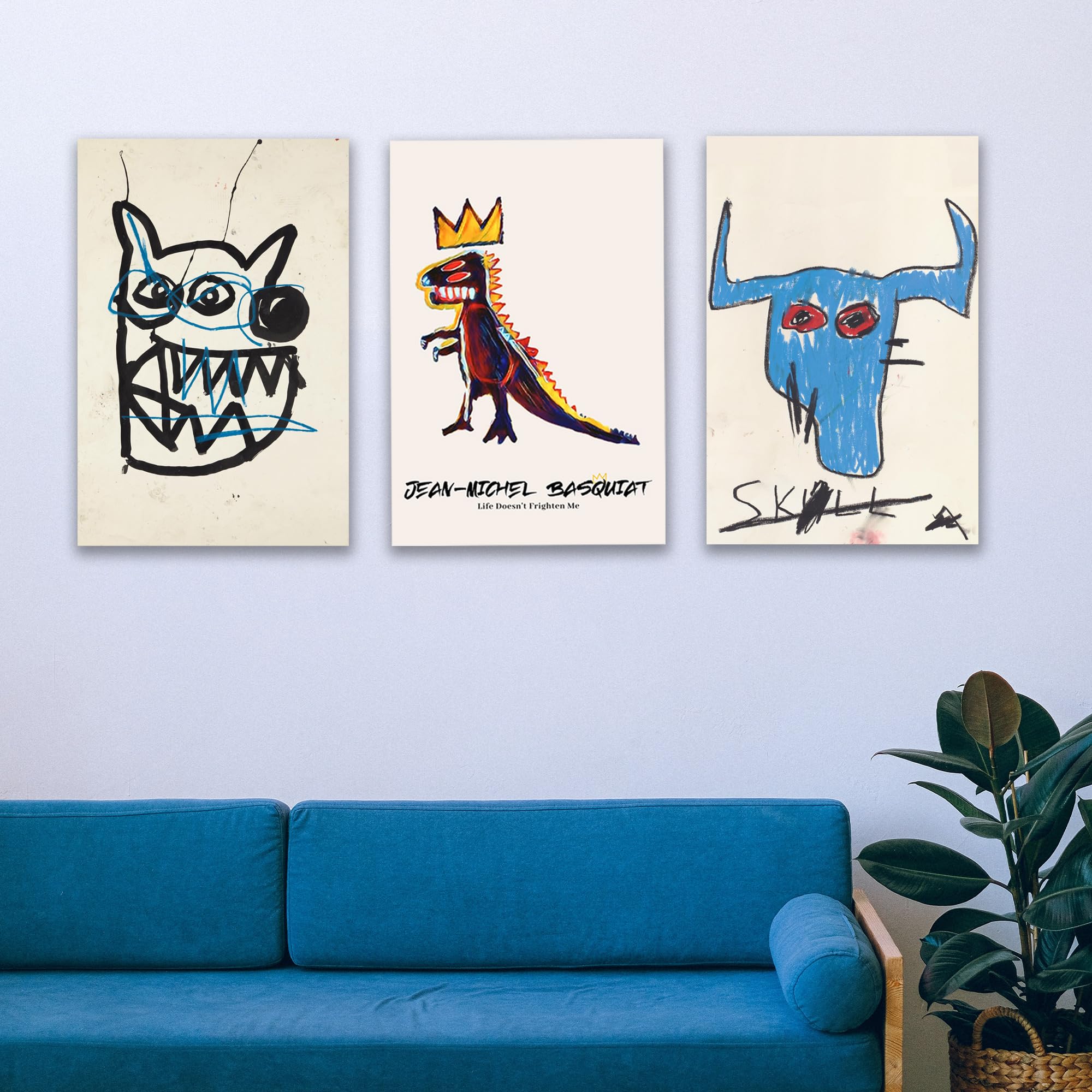 Snapklik.com : FULL HOUSE Basquiat Wall Art, Basquiat Poster Jean ...