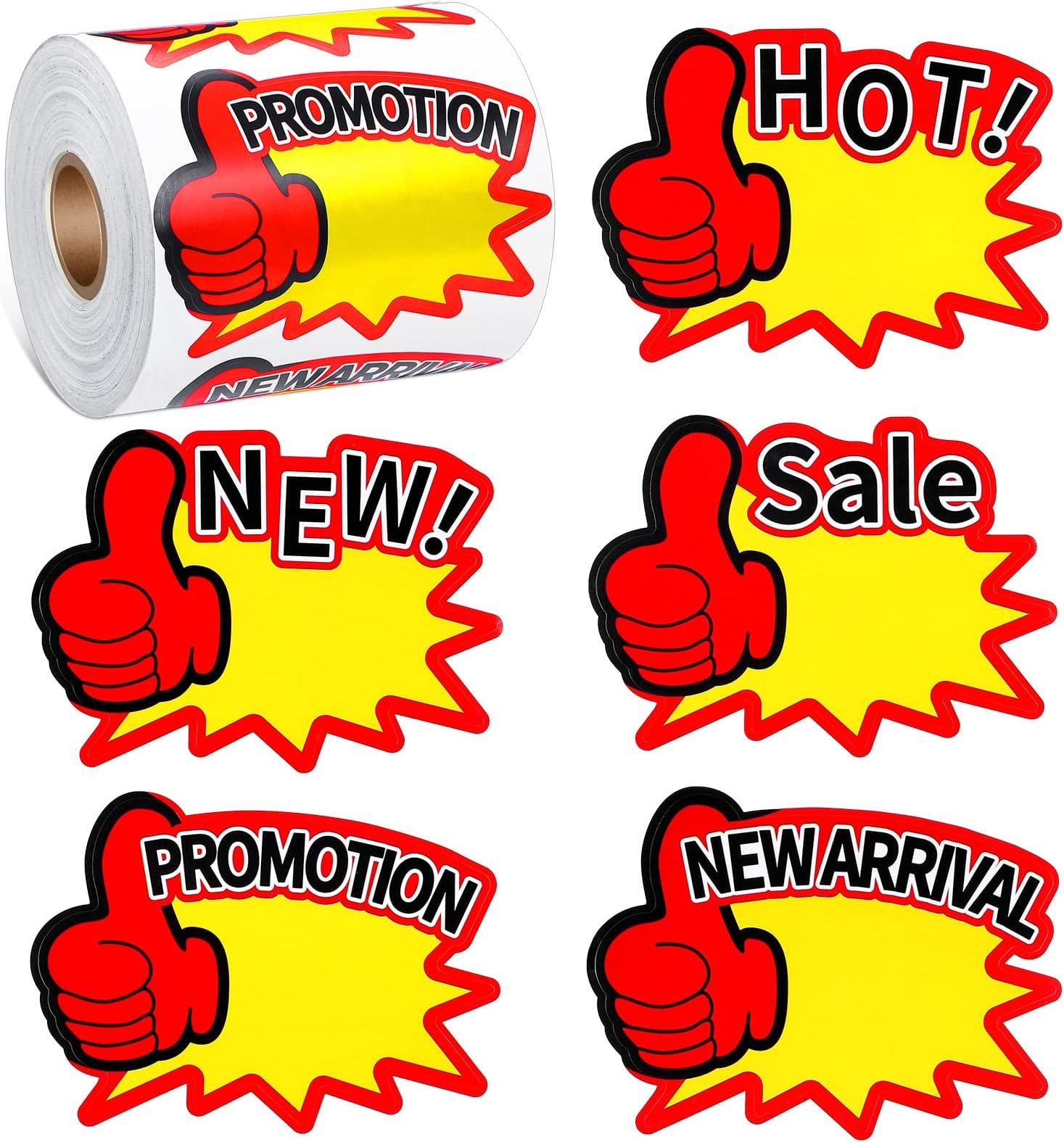 Amazon.com: Starburst Sign for Retail Store Large 200pcs : Office Products