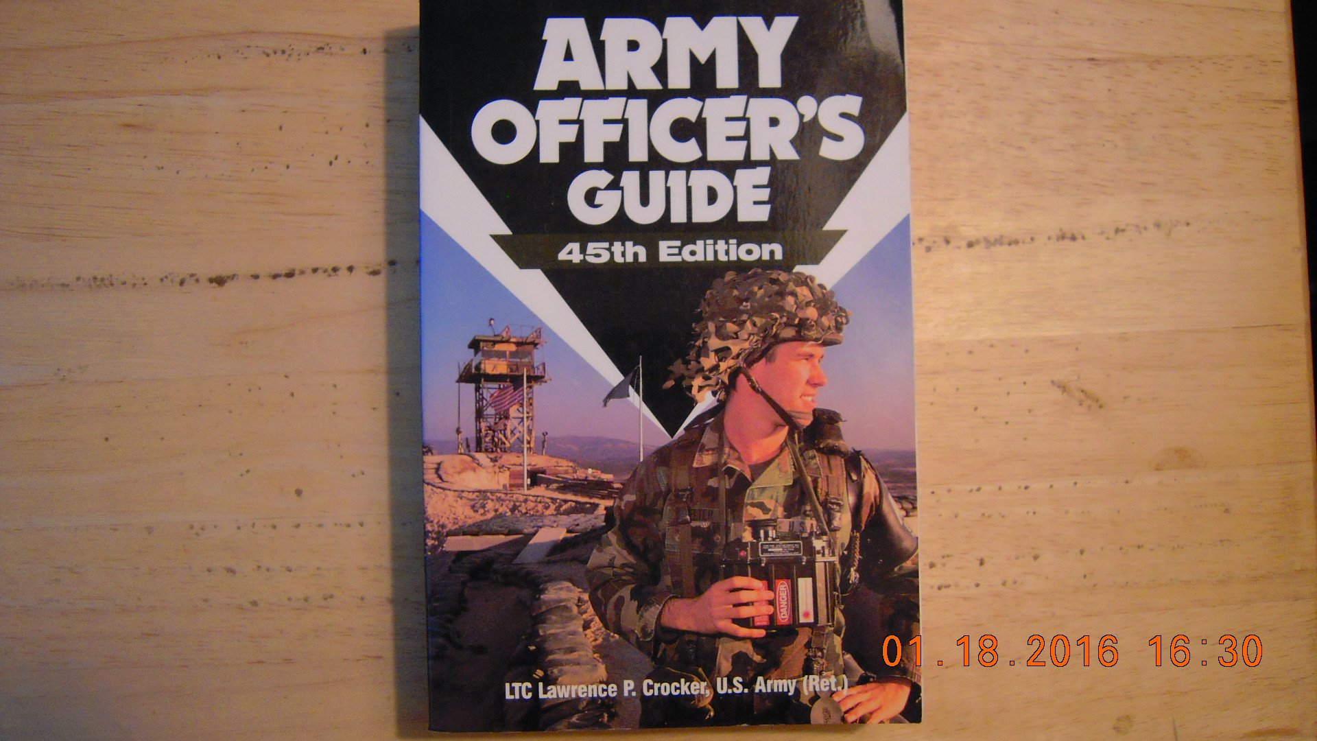 Army Officer's Guide: 45th Edition: Crocker, Lawrence P.: 9780811723138 ...
