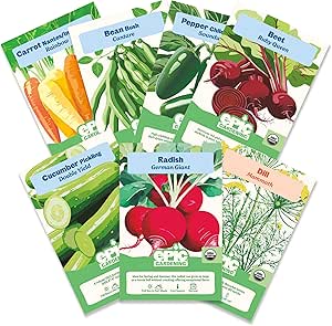 Amazon.com : Epic Gardening Pickling Garden Seed Kit - 7 Non-GMO ...