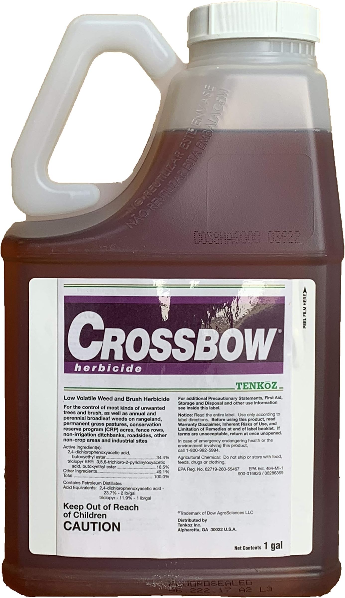 Amazon.com : Crossbow Herbicide (1 Gallon) : Patio, Lawn & Garden