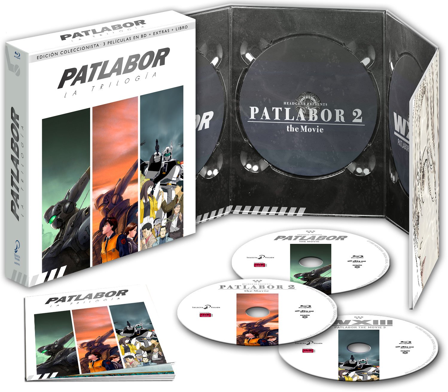 PATLABOR TRILOGÍA - ED.COLECCIONISTAS (Spanien Import, siehe Details ...