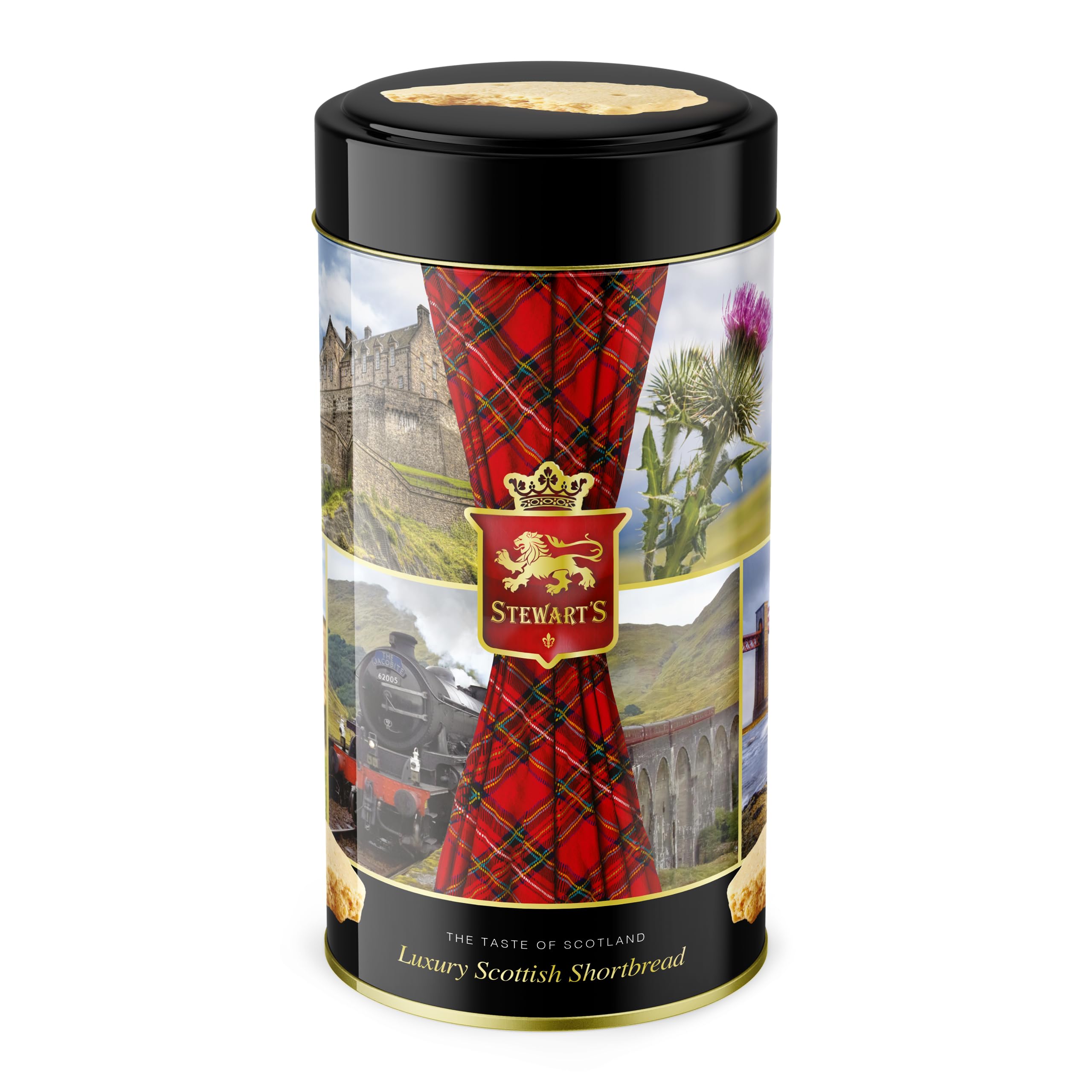 Stewart's - Tartan Shortbread Gifting Tin (150g) - Traditionally Made ...