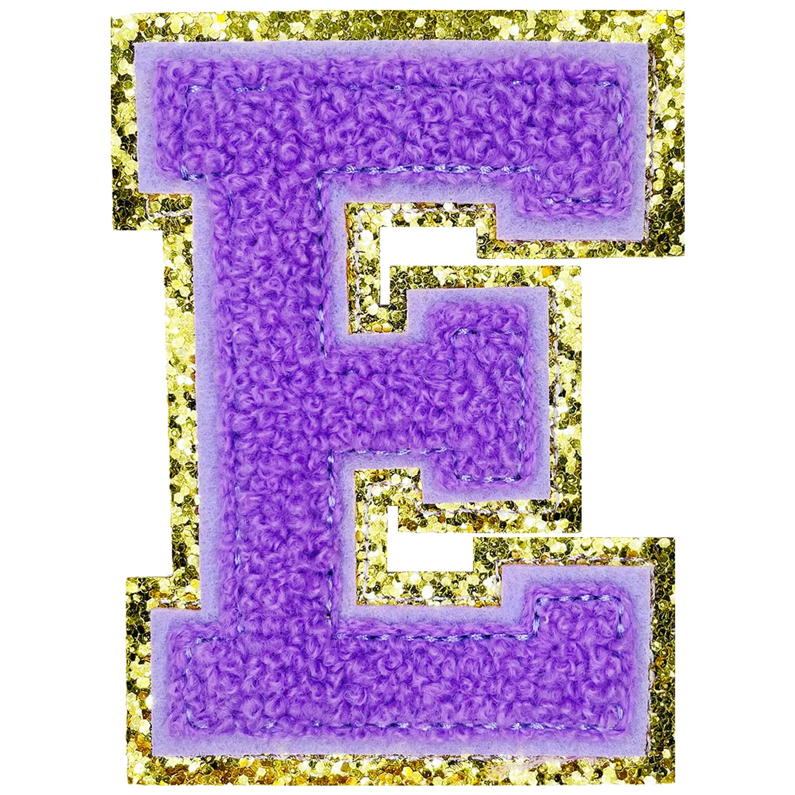 Purple Letter E