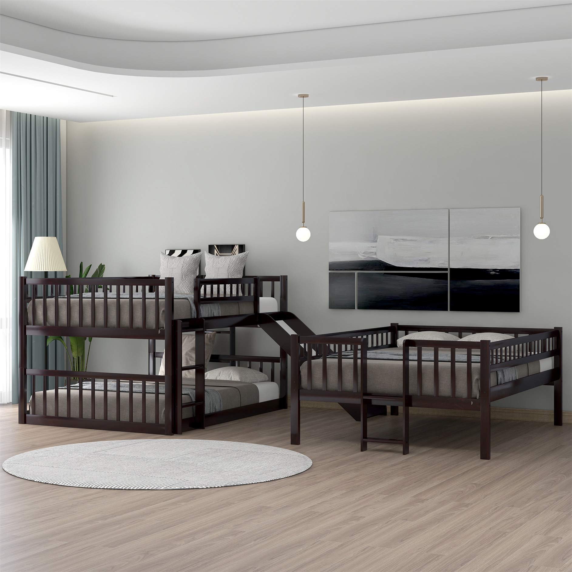 Cama Tripla Para Criancas Barra Segurança Para Cama Infantil Tripla