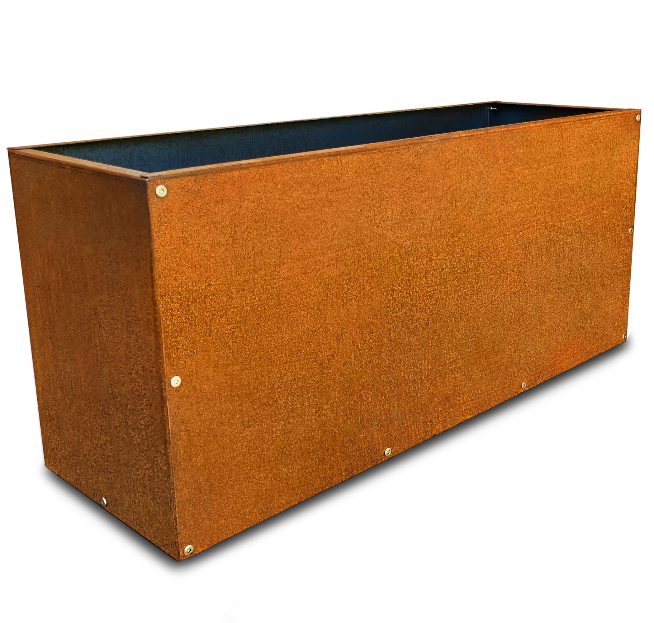 Buy DIY CARTEL Corten Steel Rectangular er Box | Modern Farmhouse ...