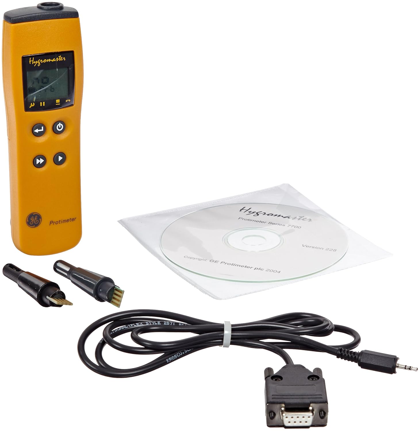 GE Protimeter BLD7702 Hygromaster Moisture Meter with Built-in ...