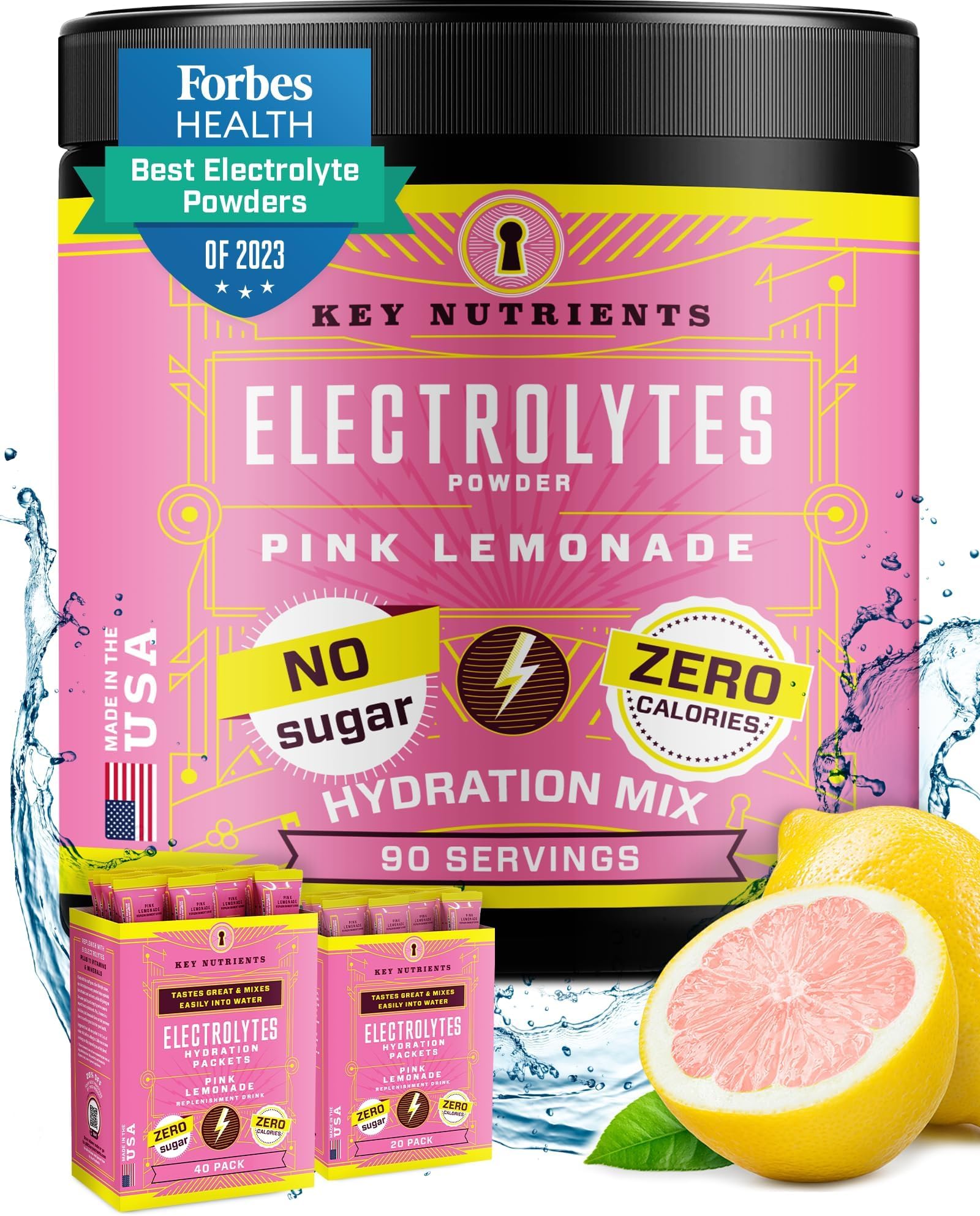 Amazon.com: KEY NUTRIENTS Multivitamin Electrolytes Powder No Sugar ...