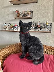 Amazon.com: VIAHART Boone The Black Cat - 13 Inch Stuffed Animal Plush ...