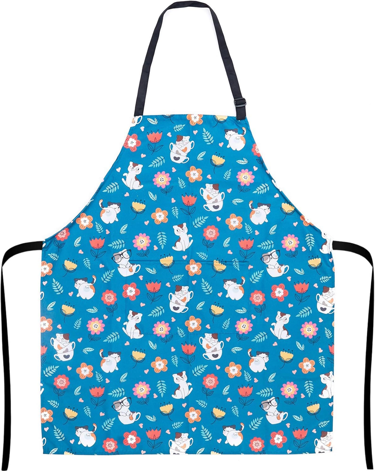 Amazon.com: Phantomon Cat Apron For Women Cute Cartoon Apron Japanese ...