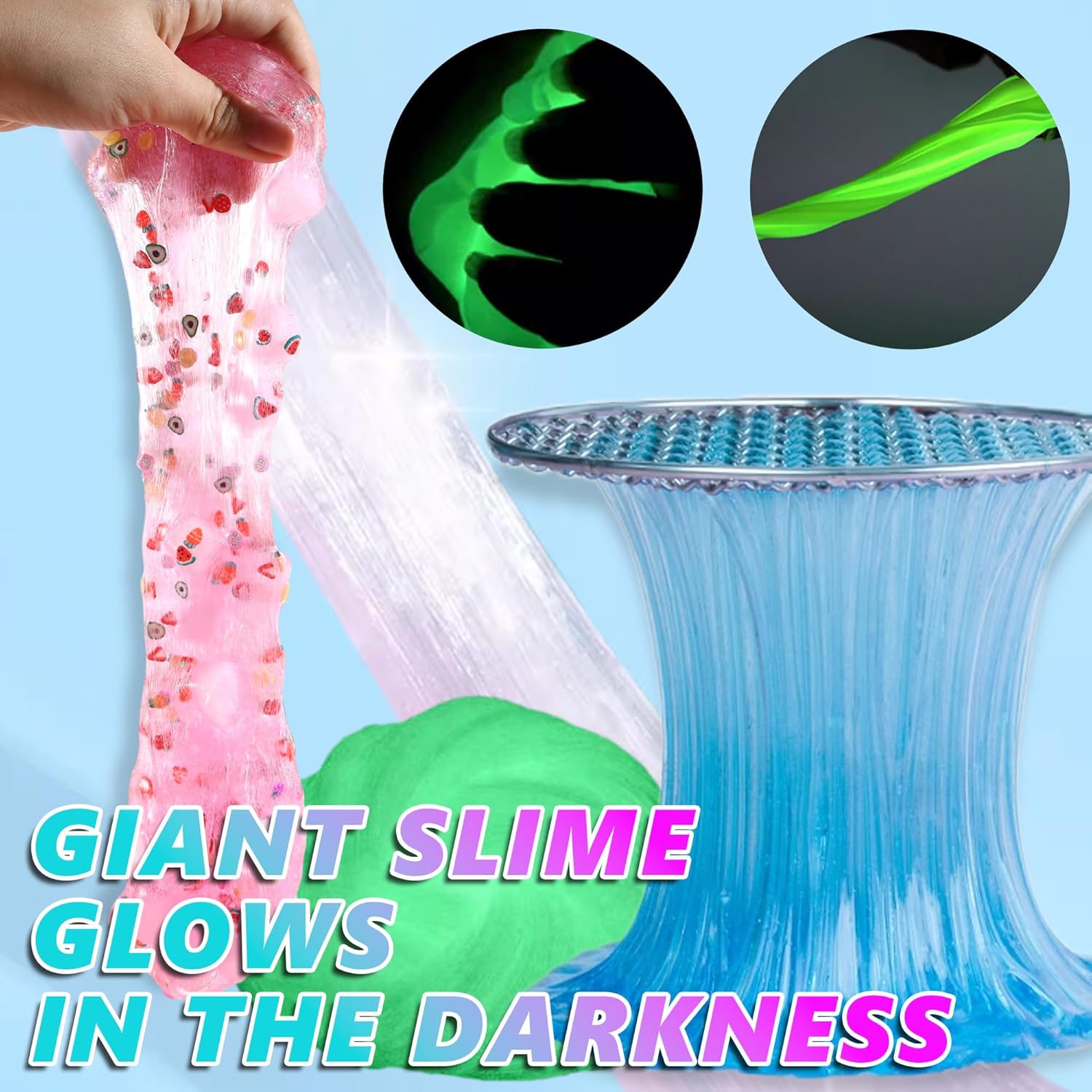 Kit de slime definitivo para niñas de 10 a 12 años para niños, paquete ...