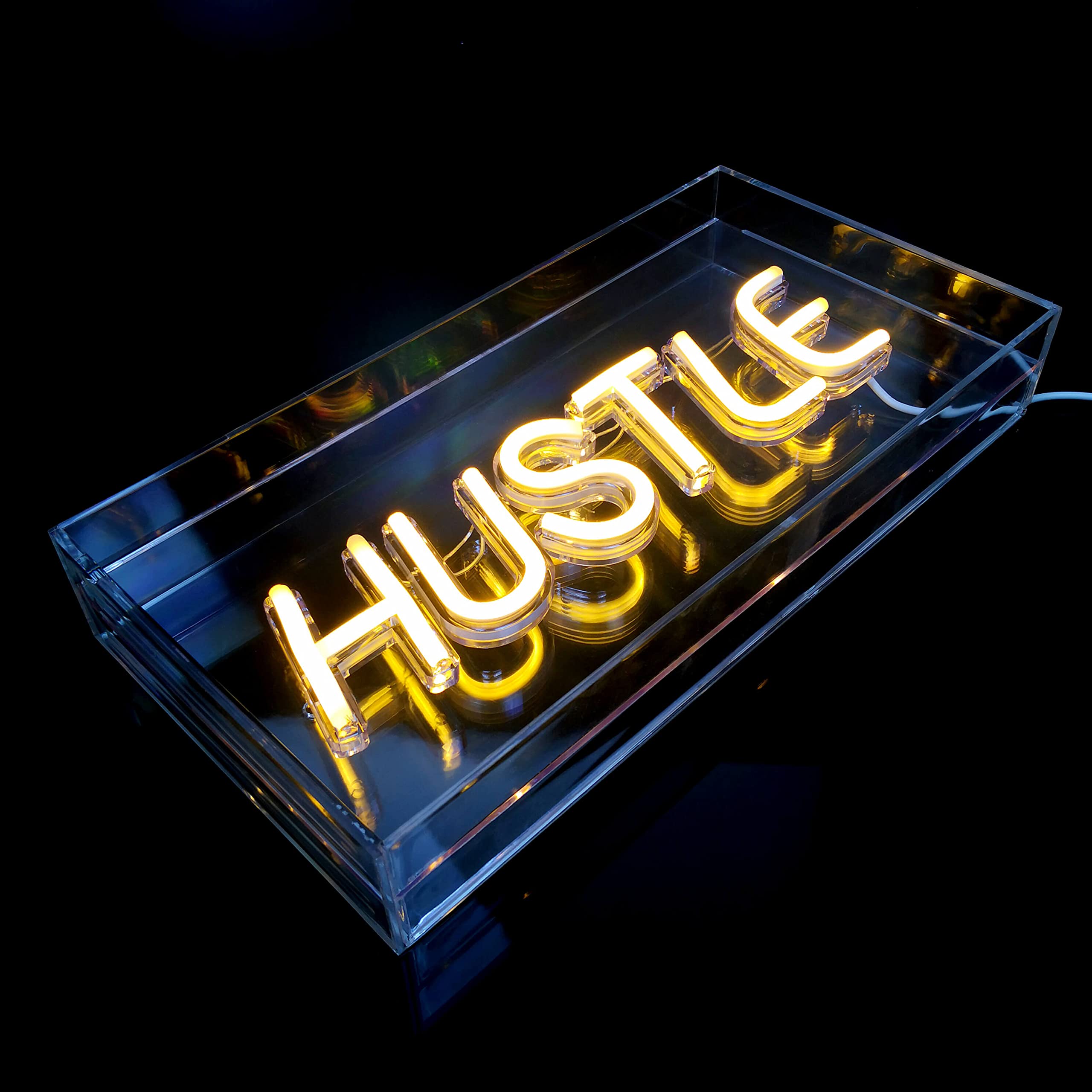 Neon Signs Letters Acrylic Light Box LED Signs for Bedroom Decor Neon ...