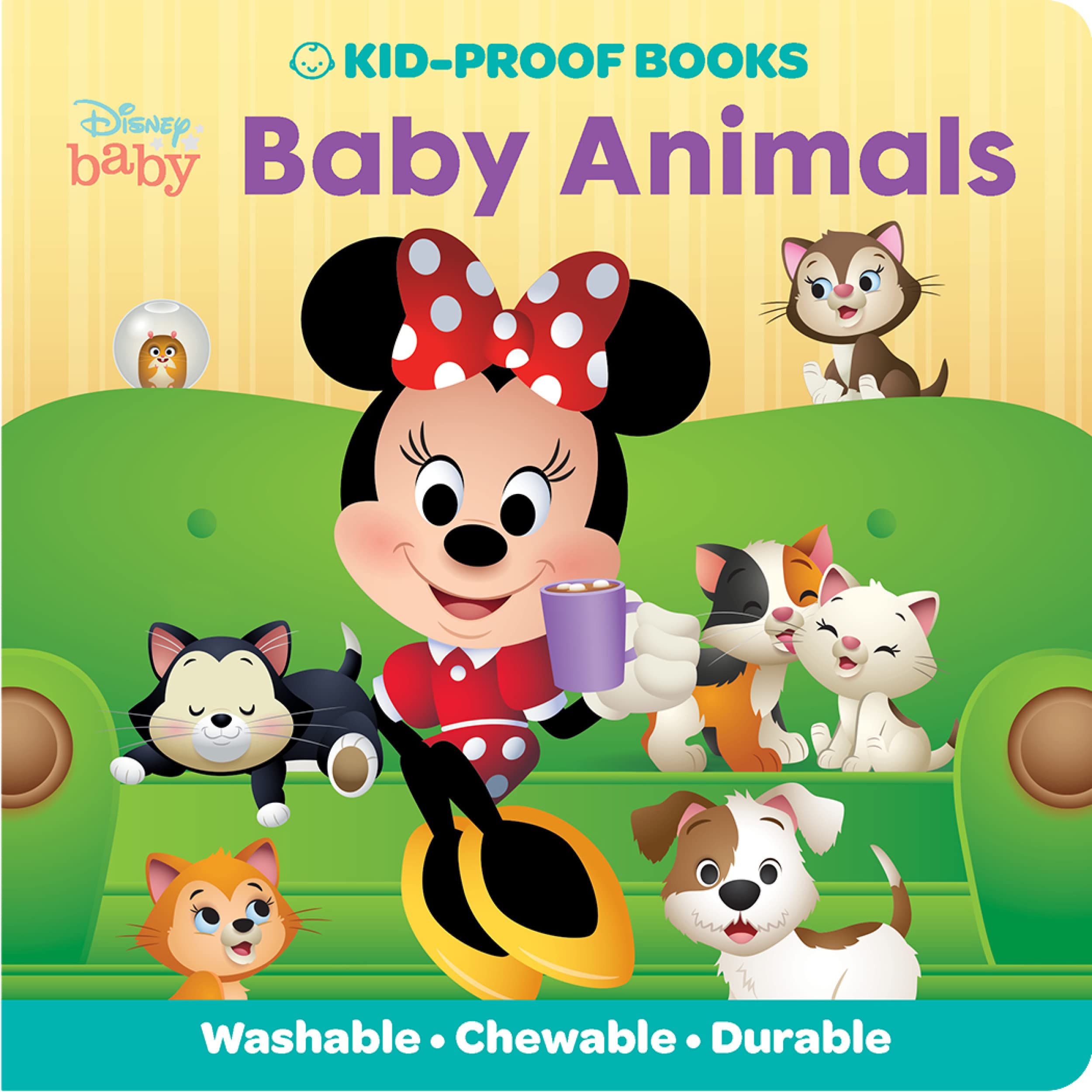 Amazon.fr - Disney Baby: Baby Animals Kid-Proof Books - Livres