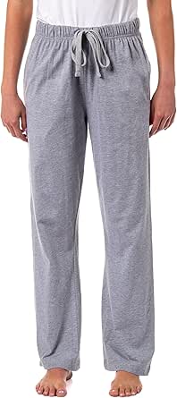 INTIMO Women's Cotton/Poly Blend Jersey Knit Lounge Pants Pajama Pants ...