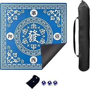 Amazon.com: Icegrey Mahjong Mat with Bag, Anti Slip Noise Reduction ...