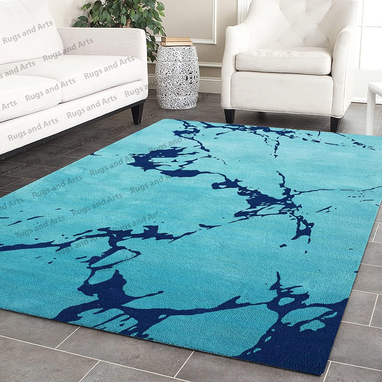 Amazon.com: Naz Carpet Nayeem Collection Handmade Premium Wool Area Rug ...