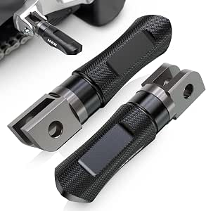 Amazon.com: MZS Motorcycle Front Foot Pegs, Adjustable Sport Footpegs ...