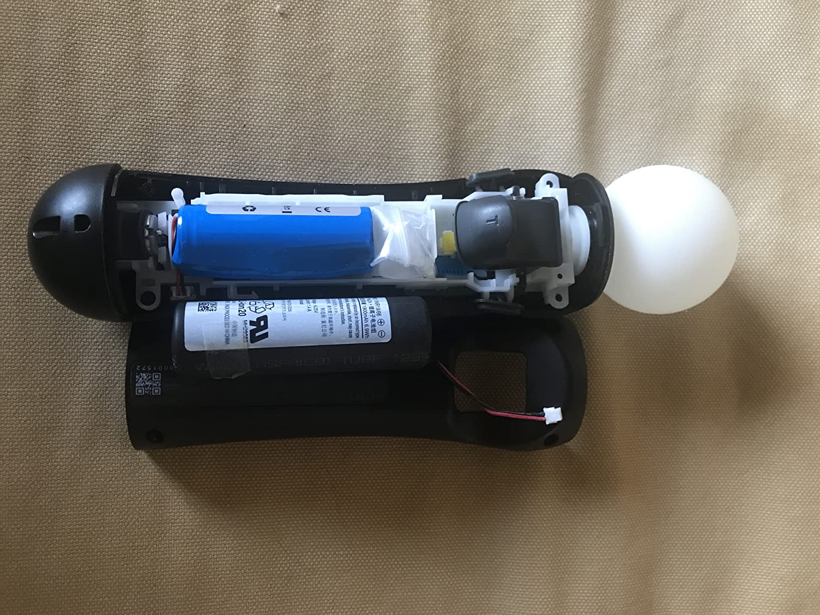 Amazon.co.jp: 3.7V 1600mAH Replacement Battery for Sony PS4 Move Motion ...