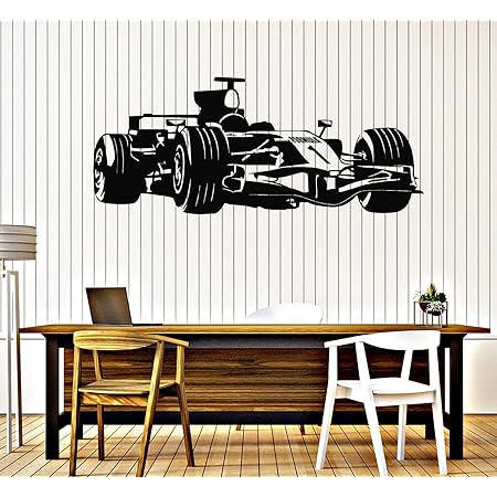 Amazon.com: Wall Stickers Vinyl Decal Sports Car Racing Formula 1 Race ...