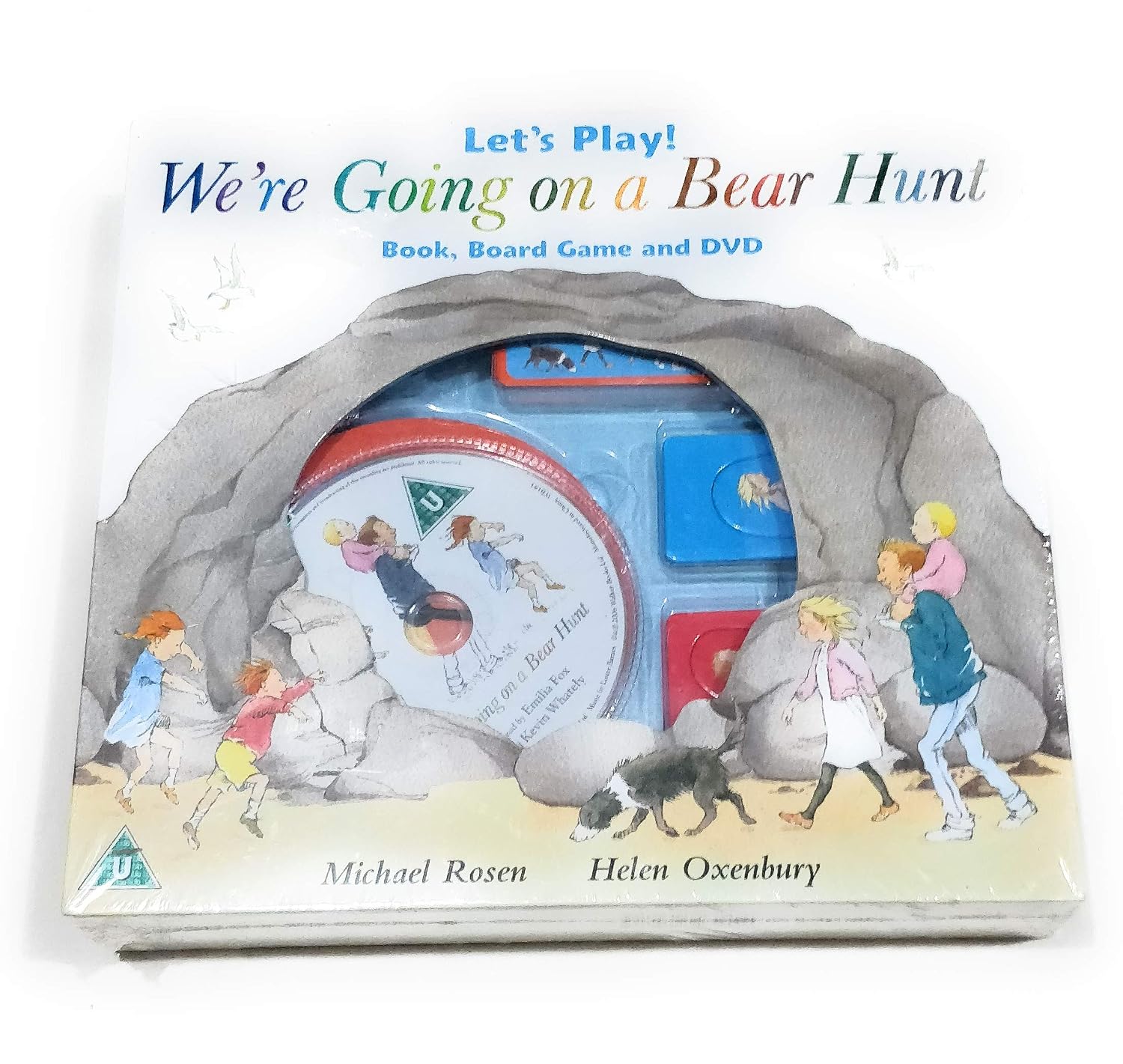 Lets play! We're Going on a Bear Hunt (Book, DVD & Game): Amazon.co.uk ...