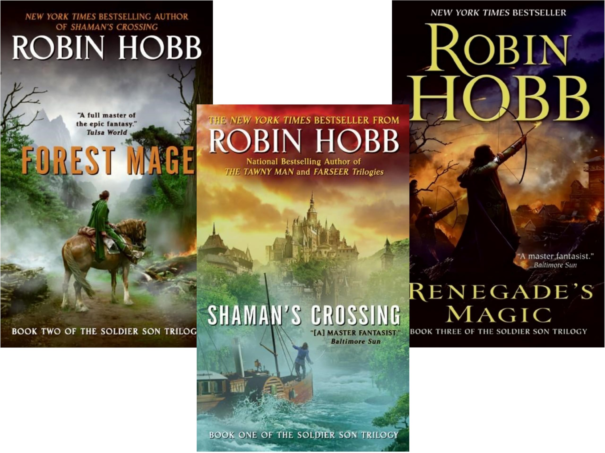 Robin Hobb Soldier Son Trilogy 3 Books Collection Pack Set RRP: £24.99 ...