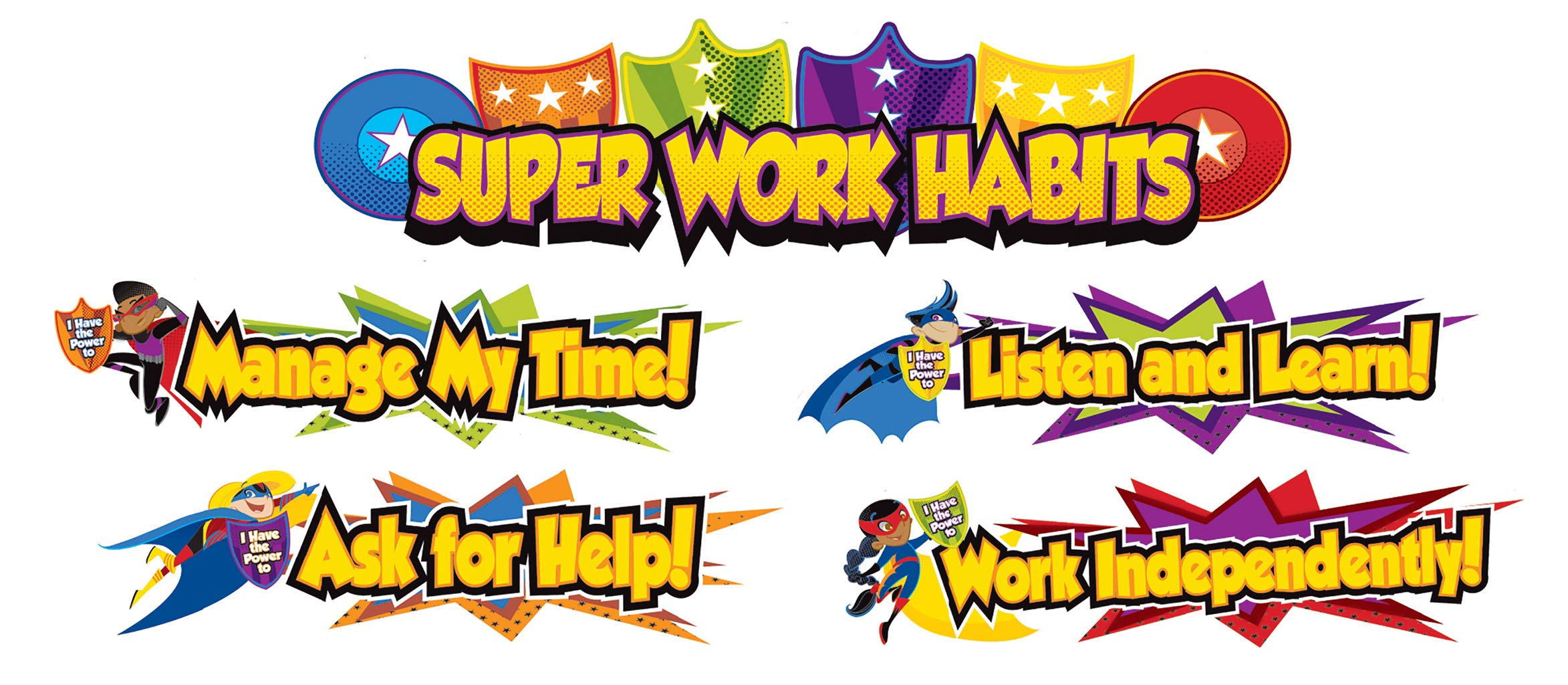 Good Work Habits Clip Art