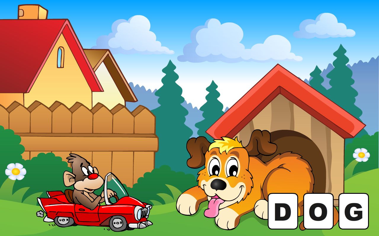 Preschool and Kindergarten Reading, Tracing & Spelling School Adventure ...