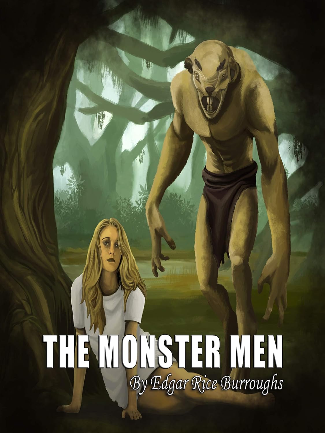The Monster Men (illustrated) eBook : Burroughs, Edgar Rice: Amazon.in ...