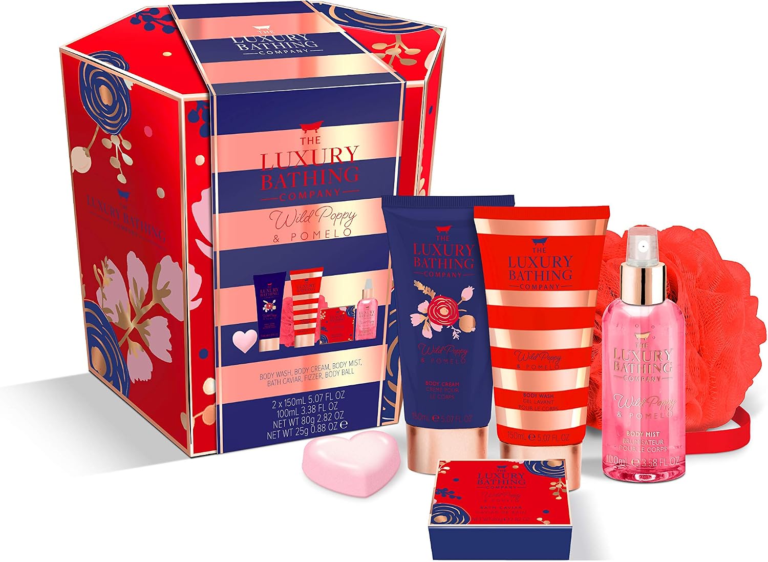 The Luxury Bathing Company Bright Bathing Gift Set. Including 150ml ...