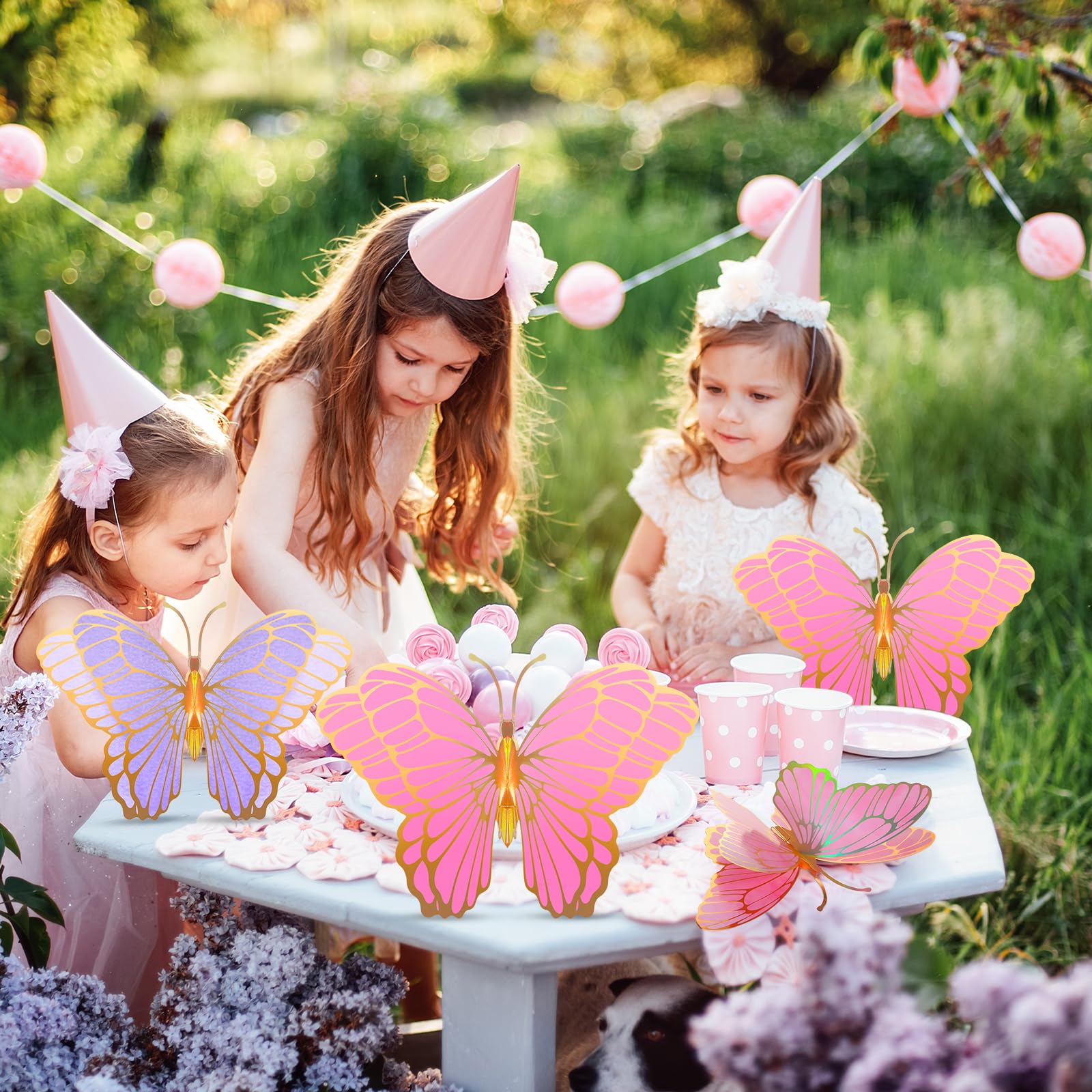 Snapklik.com : Wettarn 20 Pcs Butterfly Centerpieces For Tables ...
