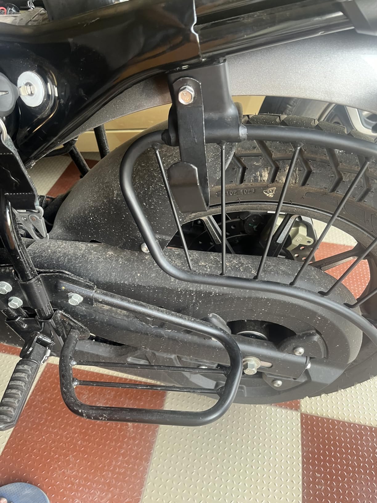 Iron Taruna Universal Bike Hook|Pillion Hook|Holder Hook|Bag Holder For ...