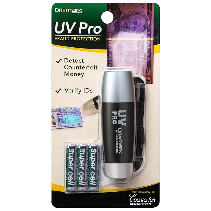 Buy Dri Mark UV Pro Proprietary UV Flashlight Document Fraud ...