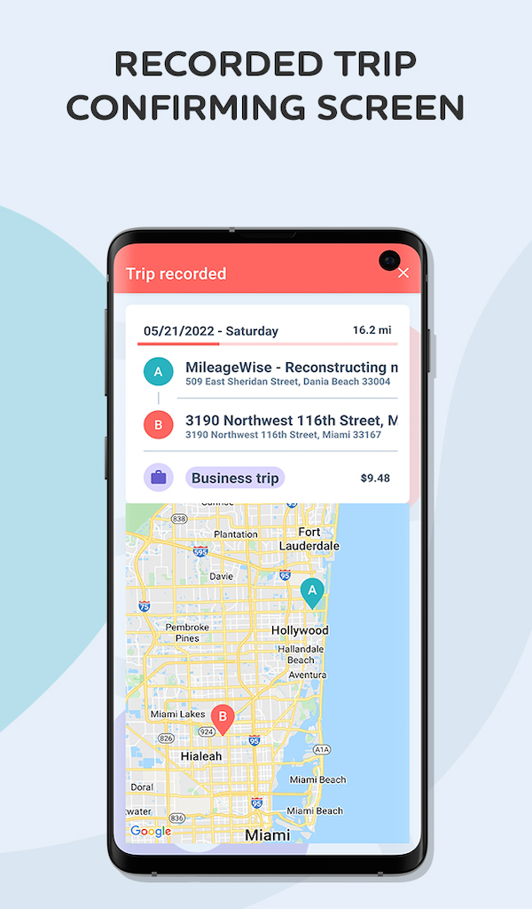 Mileage Tracker app by MileageWise - App on Amazon Appstore