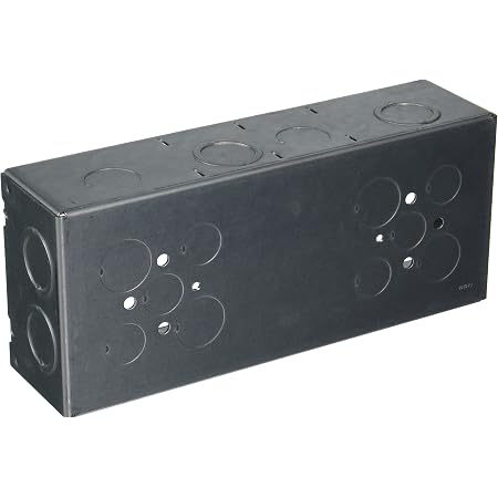 Hubbell-Raco 944 (5) Gang 2-1/2-Inch Deep Welded Gang Electrical Box ...