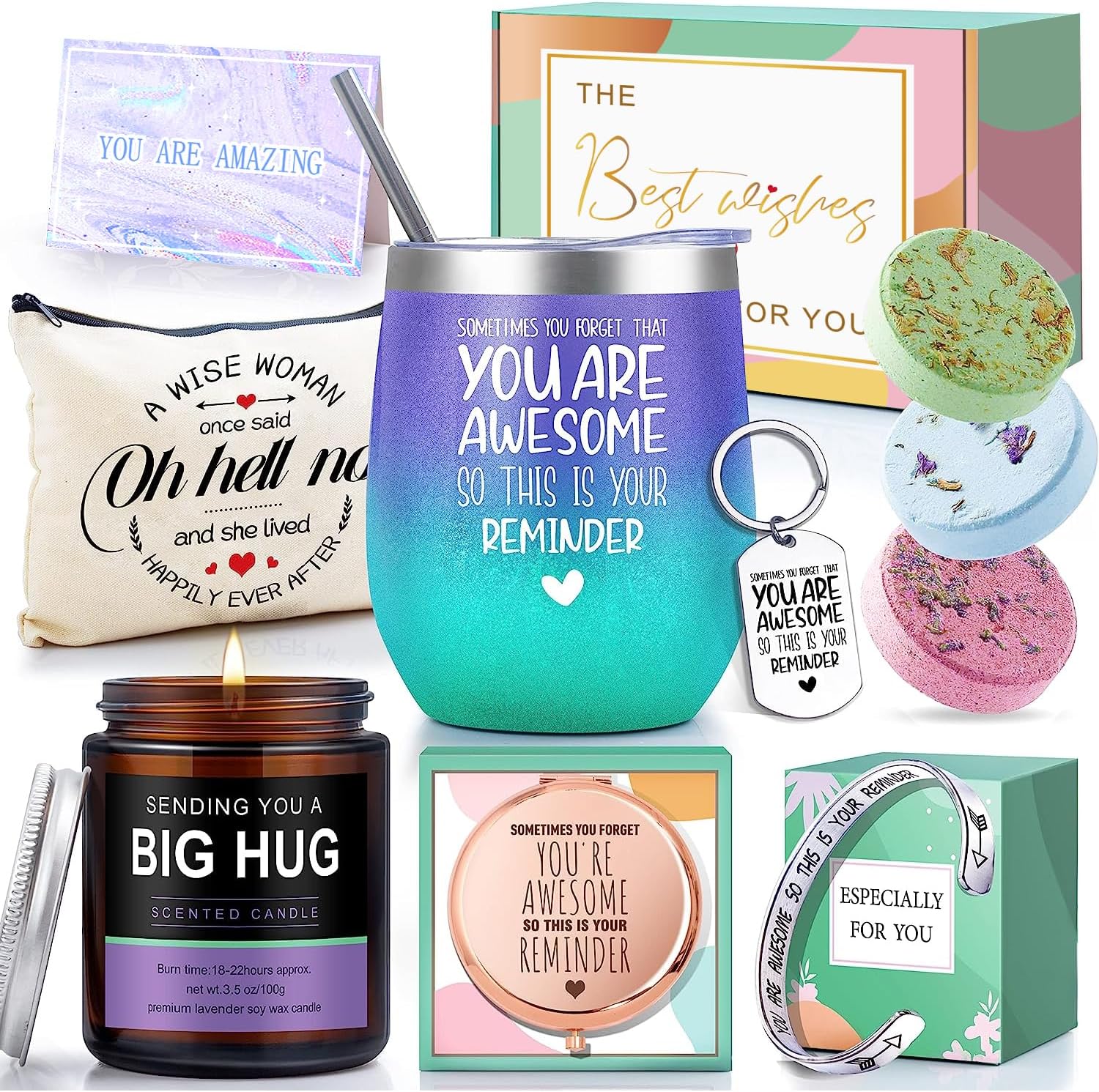 Regalos para mujeres, regalos de cumpleaños para mujeres, cestas de ...