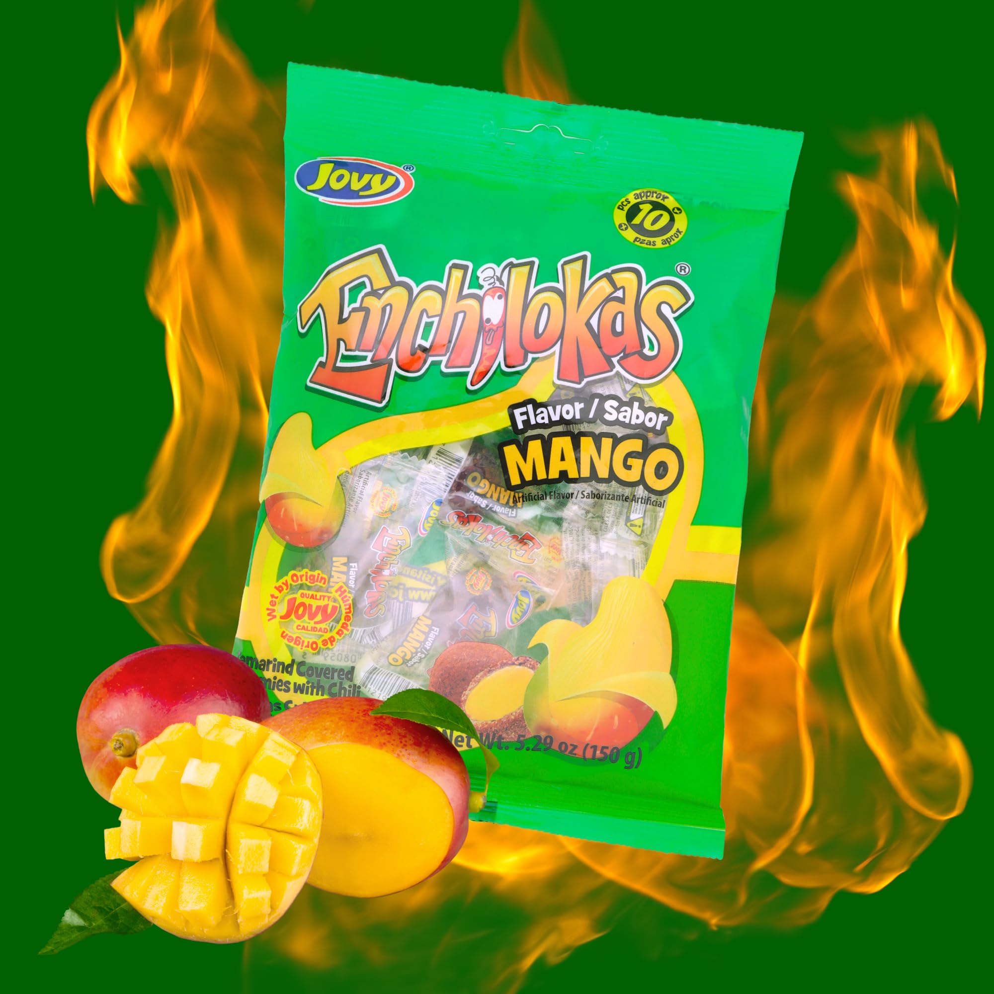 Snapklik.com : Sweetzo Spicy Mexican Gummy Candy, Individually Wrapped ...