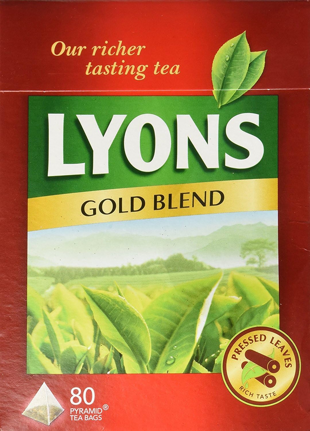 Amazon.com: Lyons Gold 80 Tea Bags - Fast : Grocery & Gourmet Food