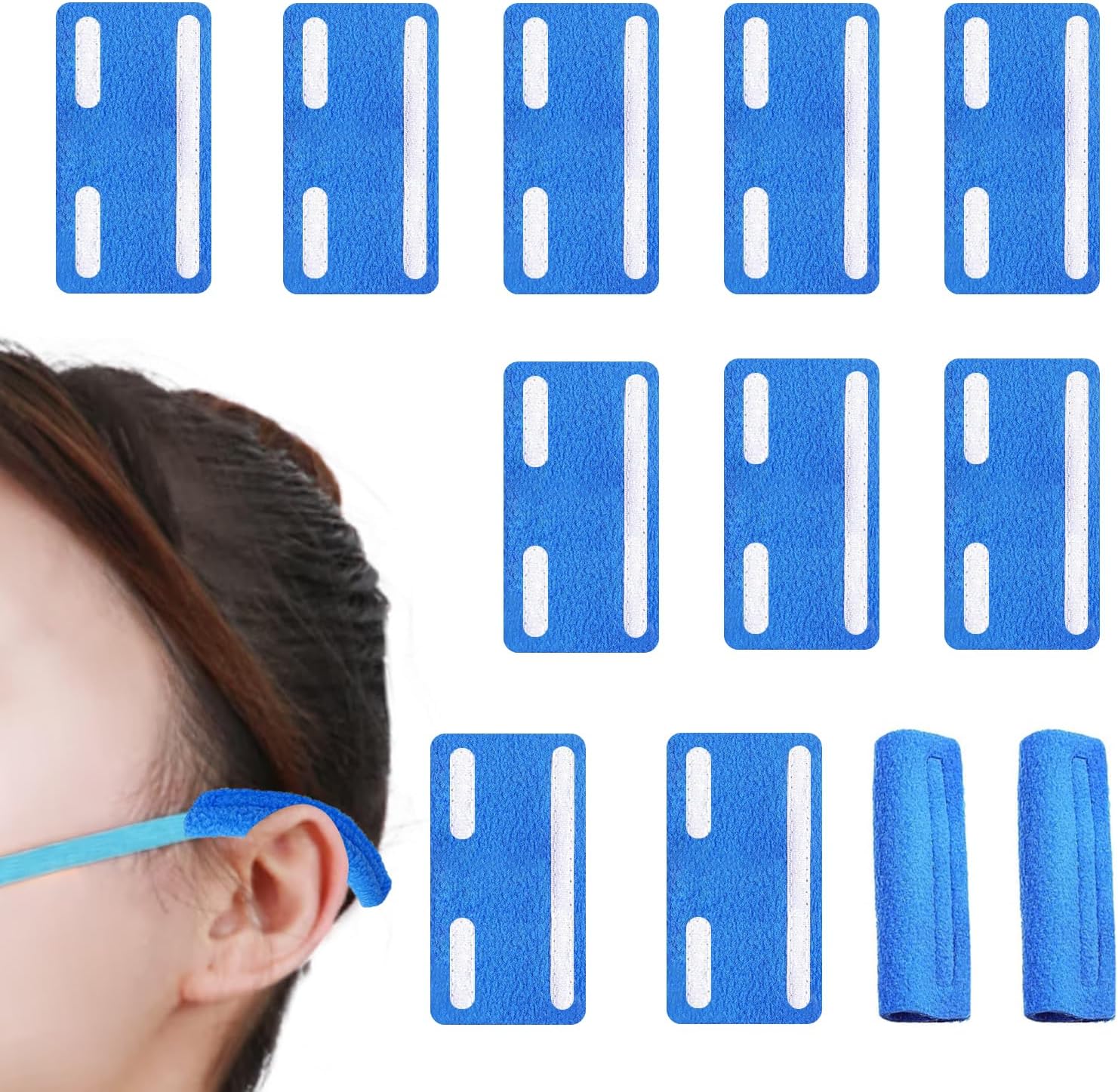 Amazon.com: 12 PACK Nasal Cannula Ear Cushions Oxygen Cannula Face Soft ...