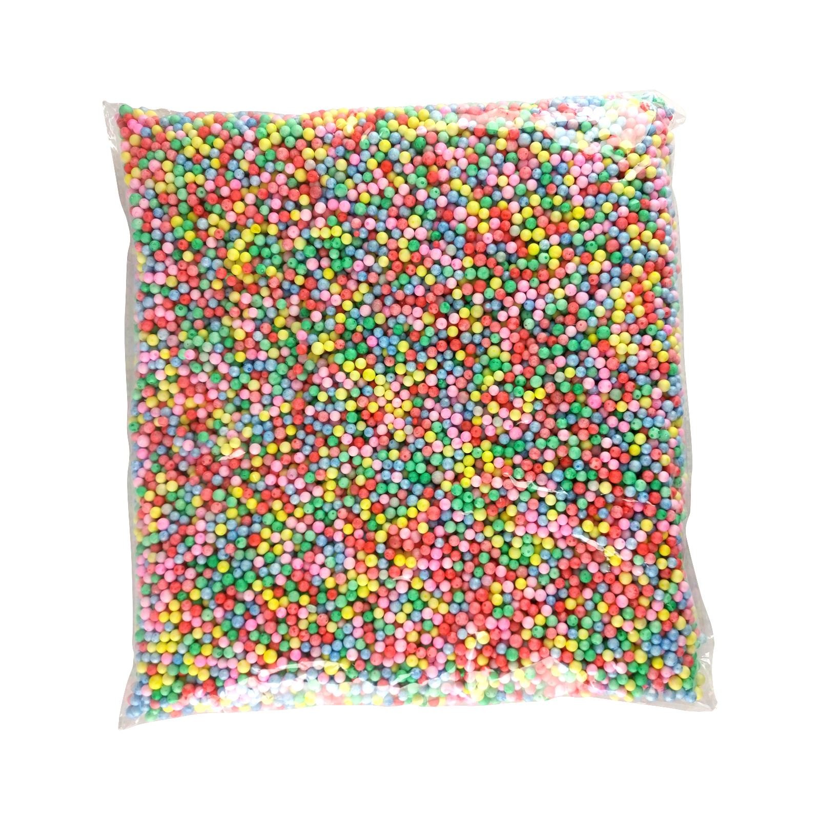 Mini Multicolour Polystyrene Balls (0.5 litres) - Bulk Styrofoam ...