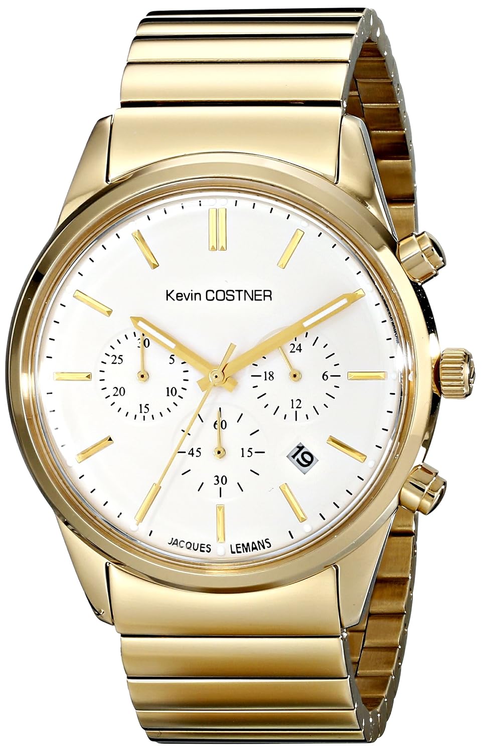 Jacques Lemans Unisex KC-103E Kevin Costner Collection Analog Display ...
