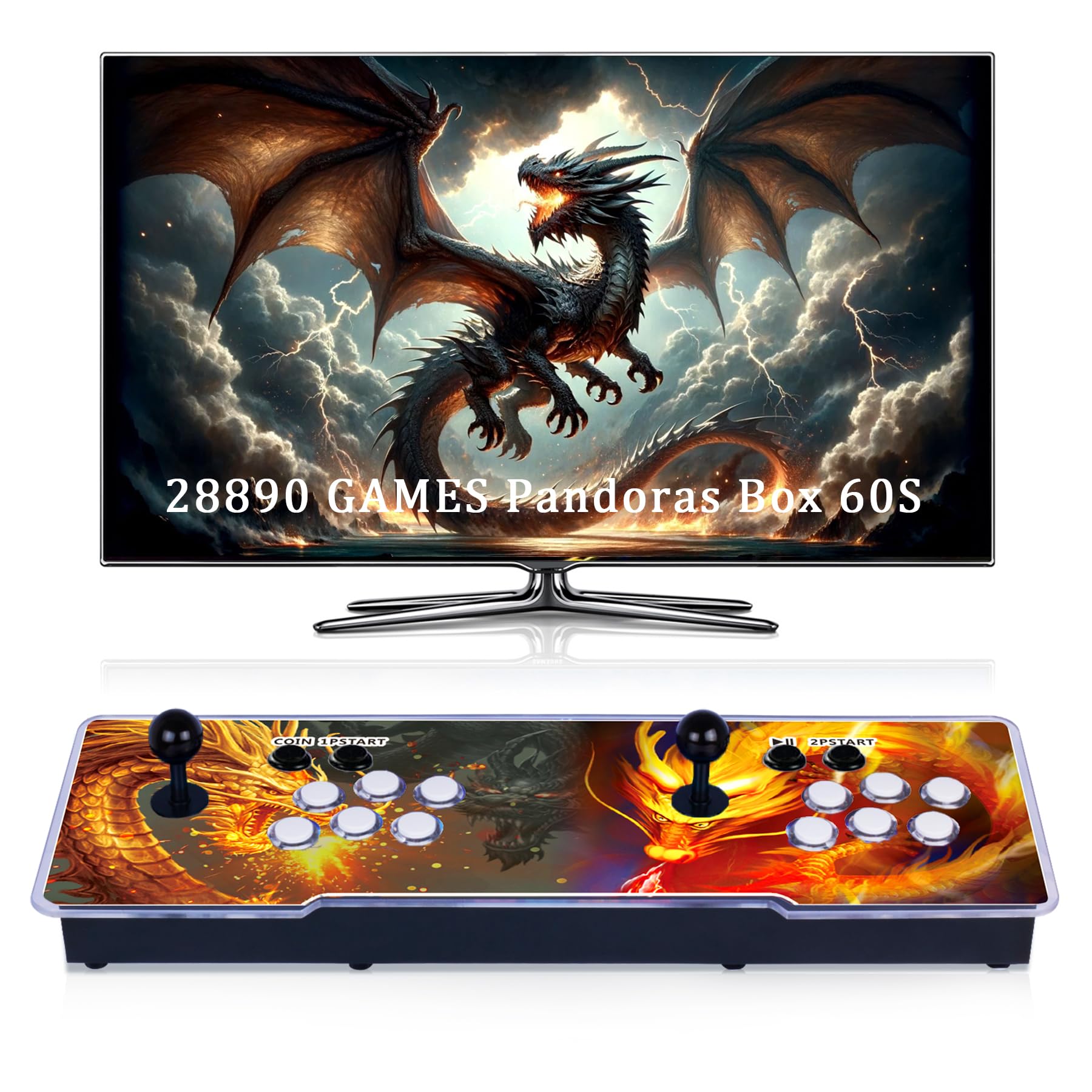 Amazon.com: RegiisJoy 28890 in 1 Pandoras Box 60S Arcade Game Console ...