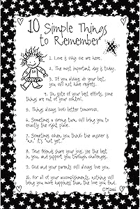 Amazon.com: 10 Simple Things to Remember Wood Plaque - Children of The ...
