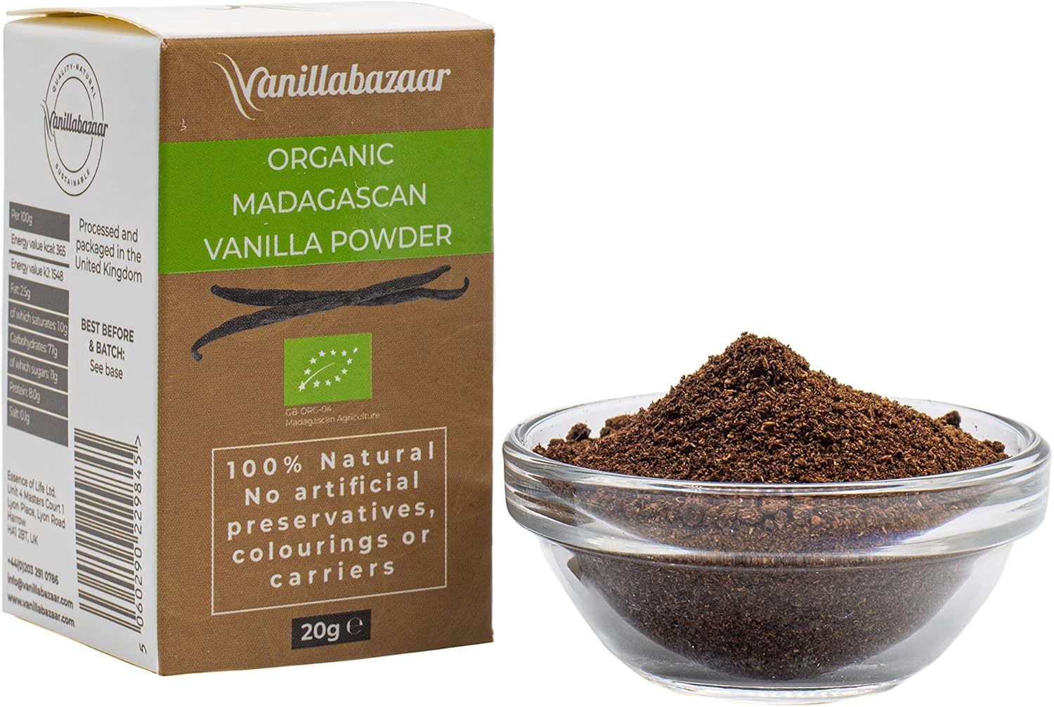 Vanillabazaar Sustainable & Organic, Single Ingredient, Premium ...