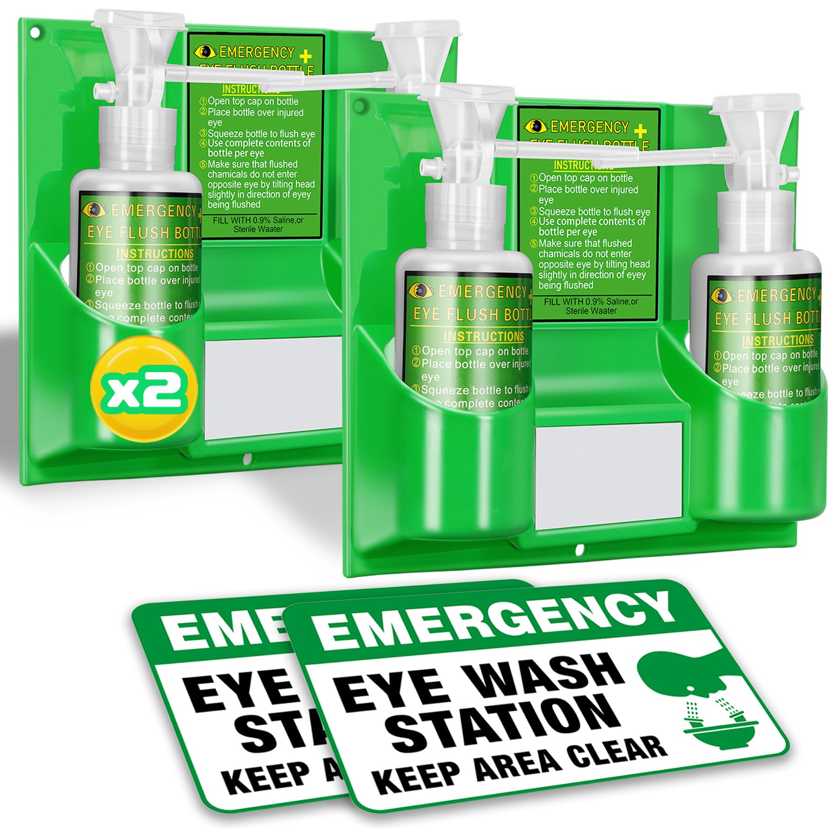 Snapklik.com : Magula Portable Eye Wash Station OSHA-Approved,BPA Free ...