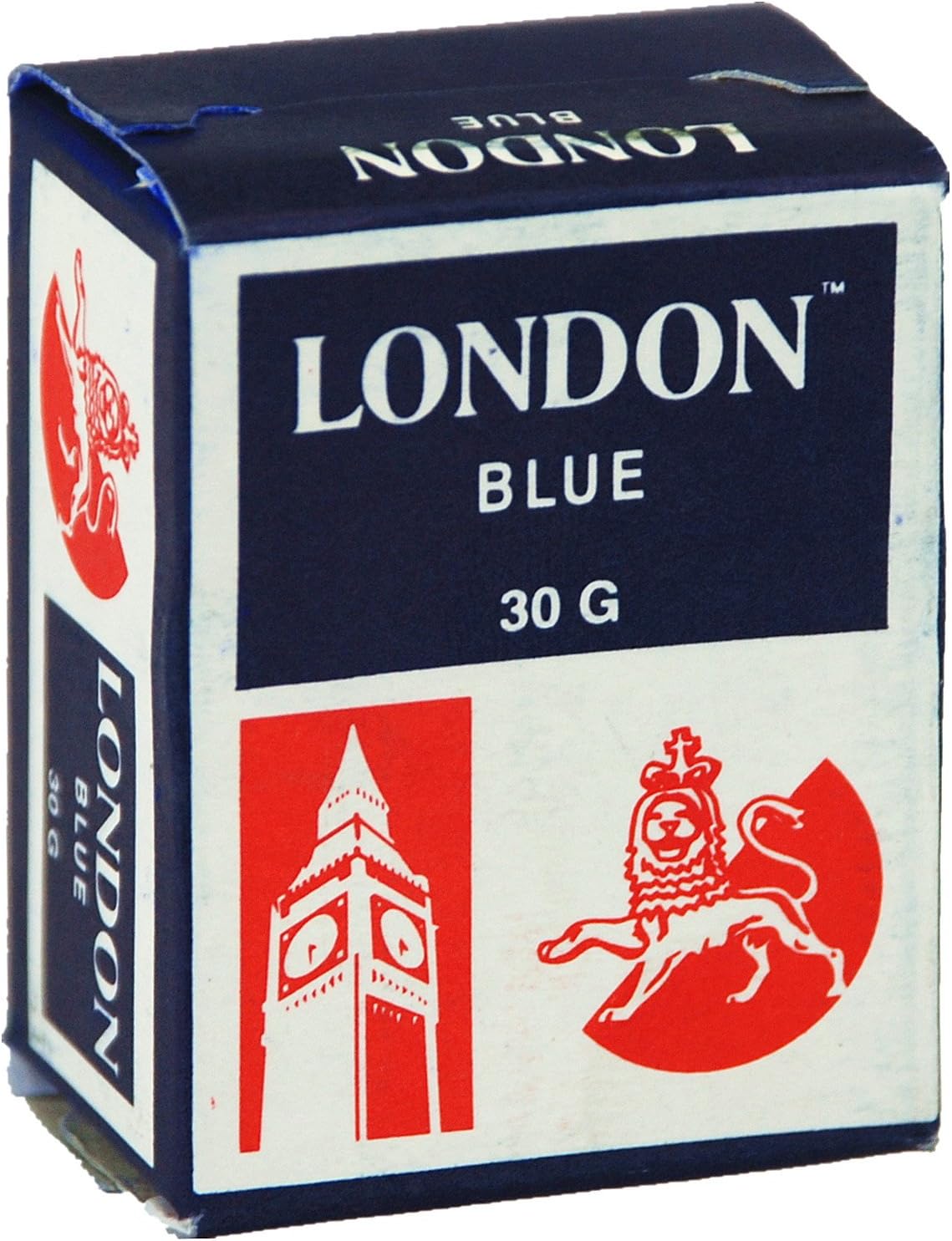 London Blue® Whitener Powder for White Net Curtain Table Cloth etc ...