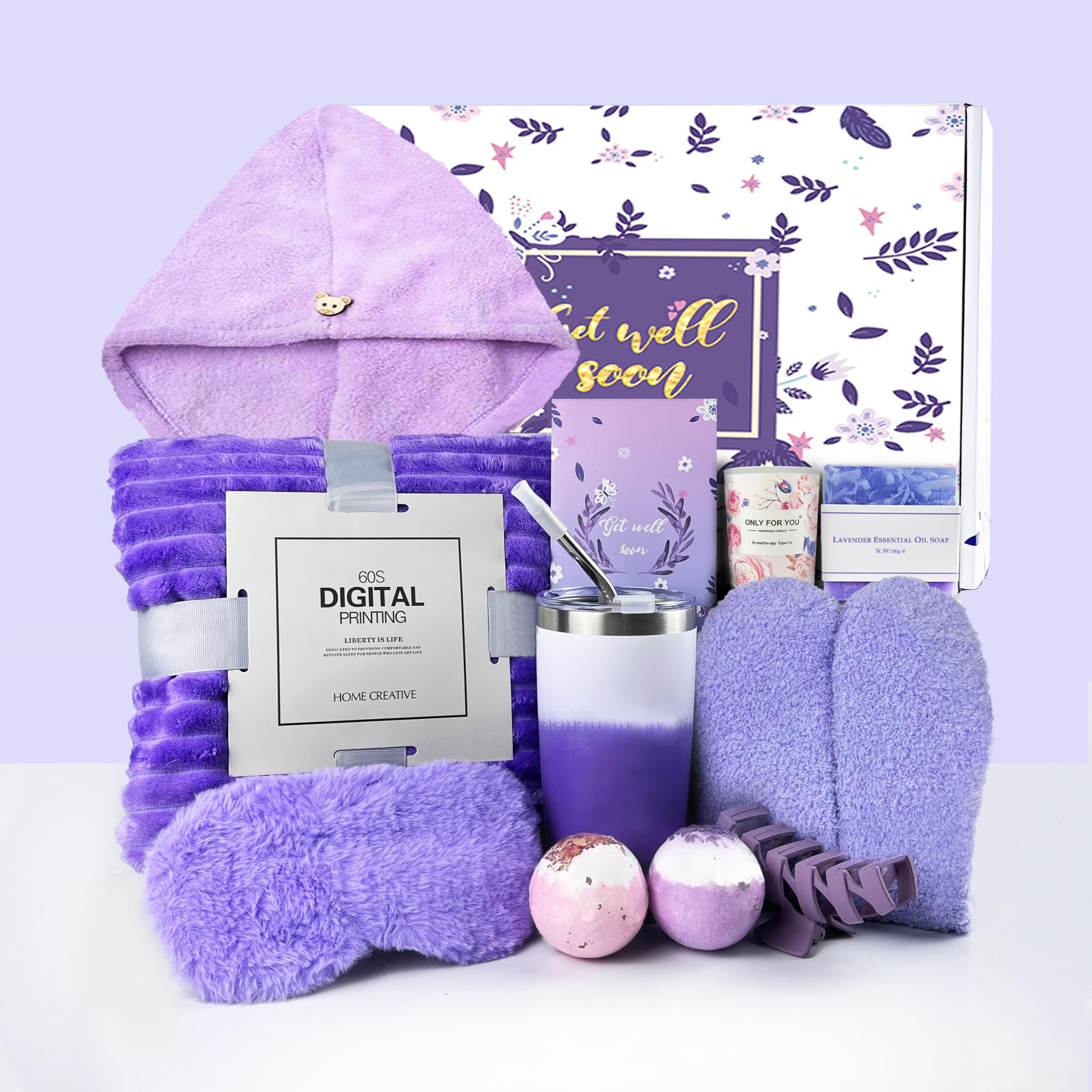 Amazon.com: Get Well Soon Gifts for Women,Care Package for Women ...