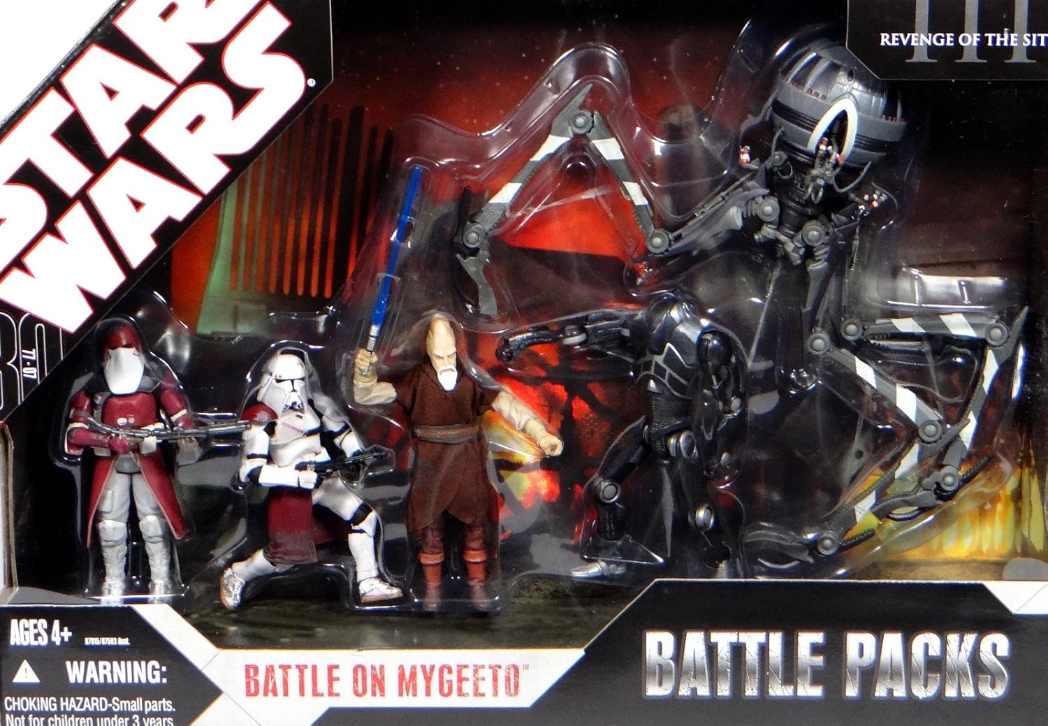 Amazon.com: Star Wars Battle Pack: Battle on Mygeeto : Toys & Games