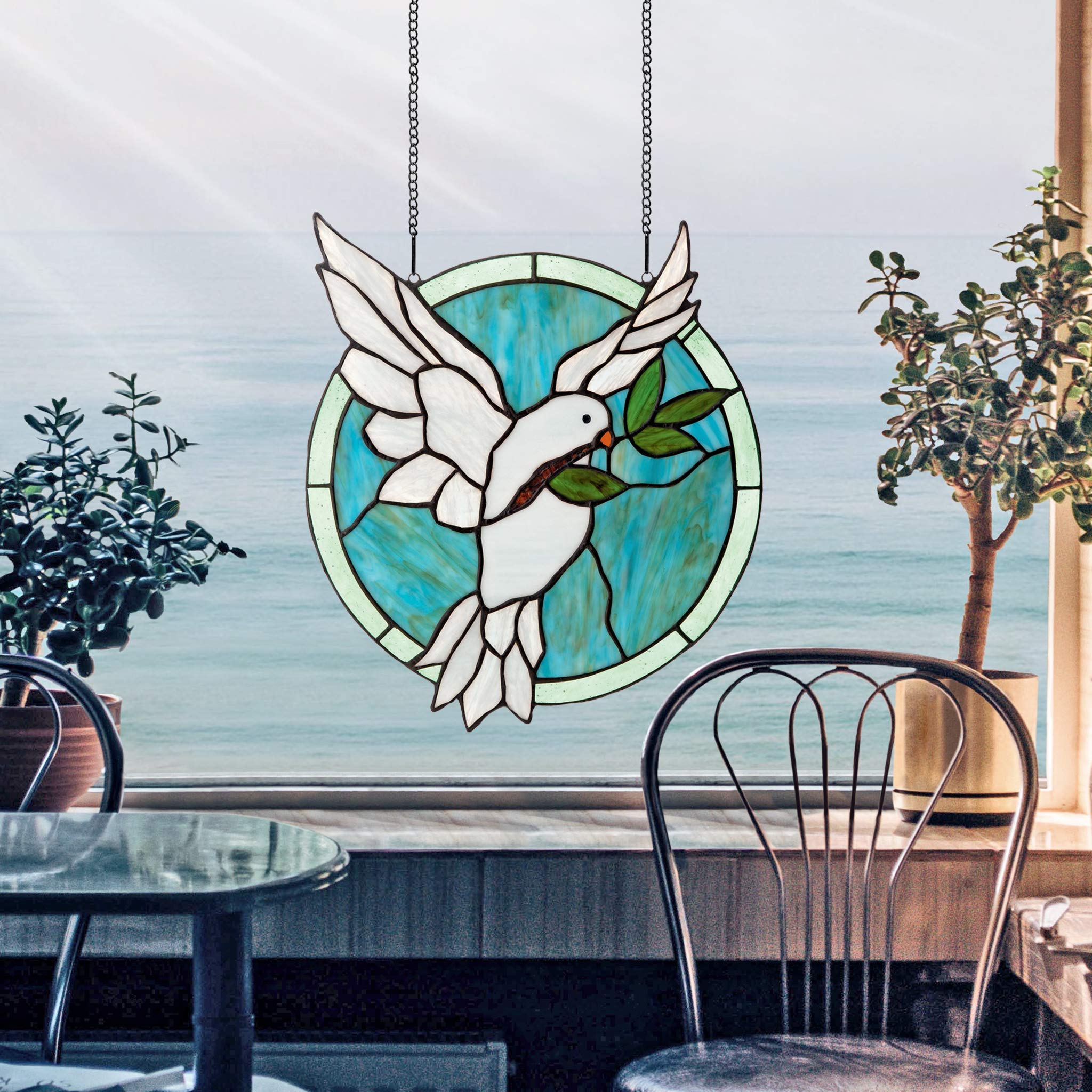 Victorian Doves Stained Glass Patterns Stained Glass & Beveled Glass